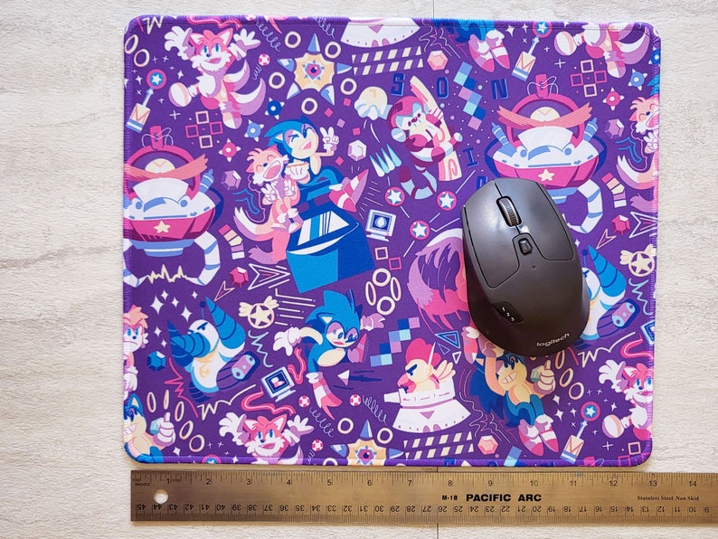 Sonic the Hedgehog Mousepad & Playmat Deskmat Totoro - Etsy