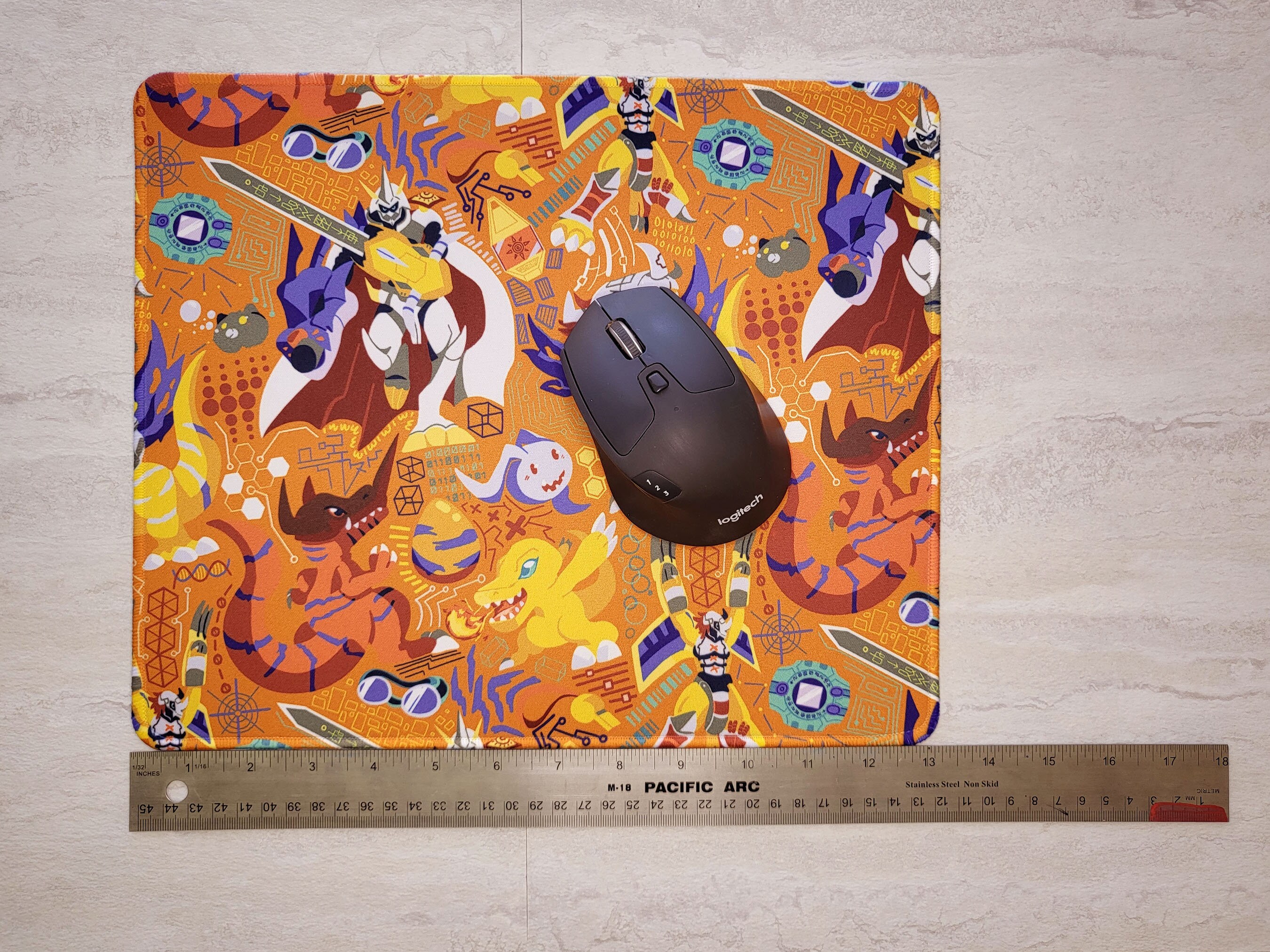 DIGIMON Agumon Mousepad Playmat Deskmat Office Desk - Etsy