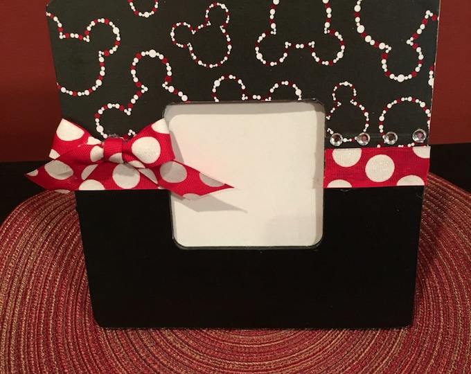 Disney Mickey Mouse Picture Frame, Disney Vacation Frame, Disney ...