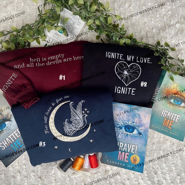 Shatter Me Merch - Etsy UK