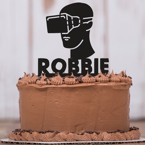 Vr Birthday Birthday Cake - Etsy