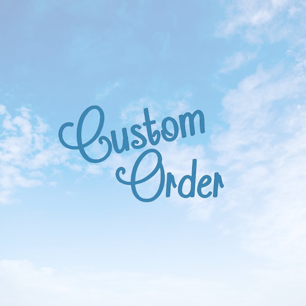 Custom Cake Topper - Etsy