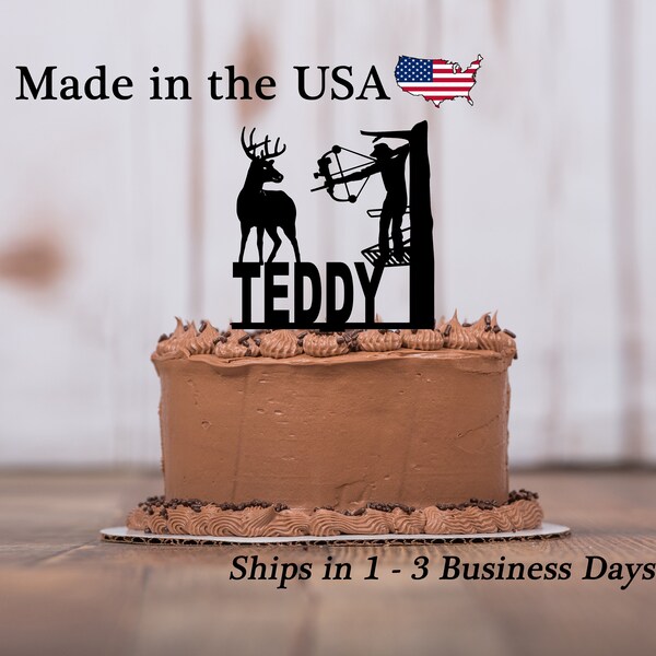Deer Cake Topper - Etsy