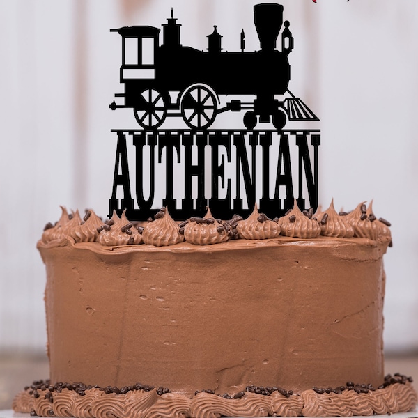 Train Cake Topper - Etsy