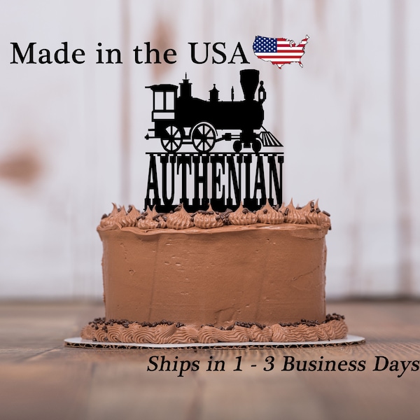 Train Cake Topper - Etsy