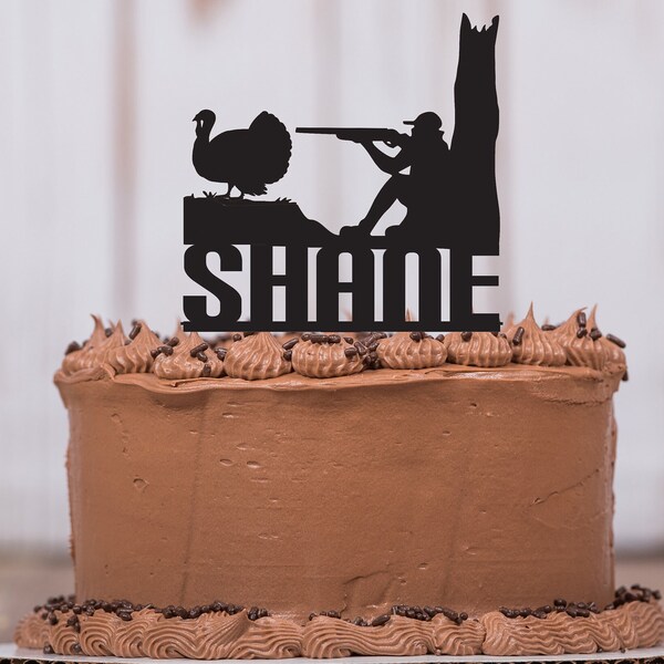 Hunting Cake Topper - Etsy