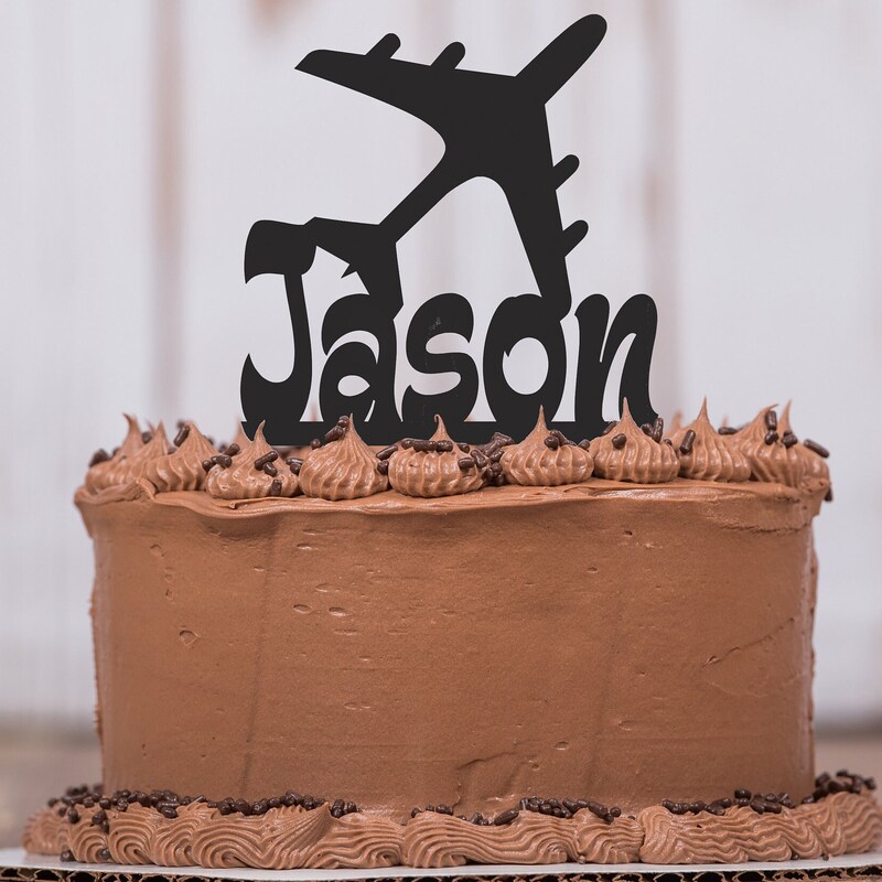 Airplane Cake Topper - Etsy