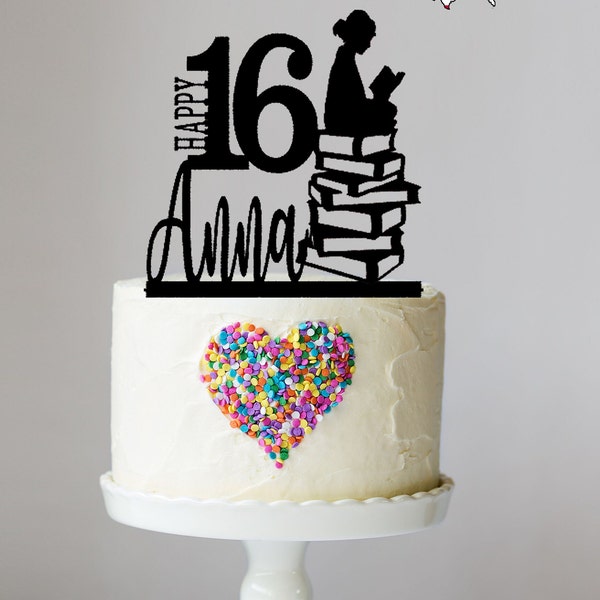 Kids Book Cake Topper - Etsy