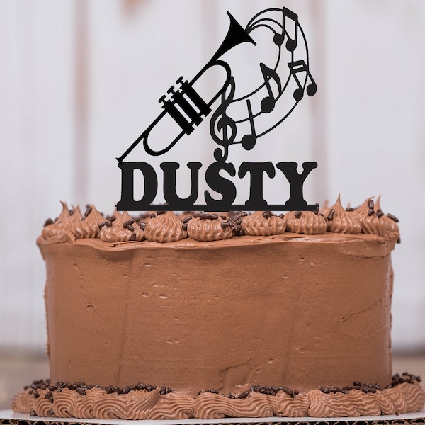 Music Cake Toppers - Etsy
