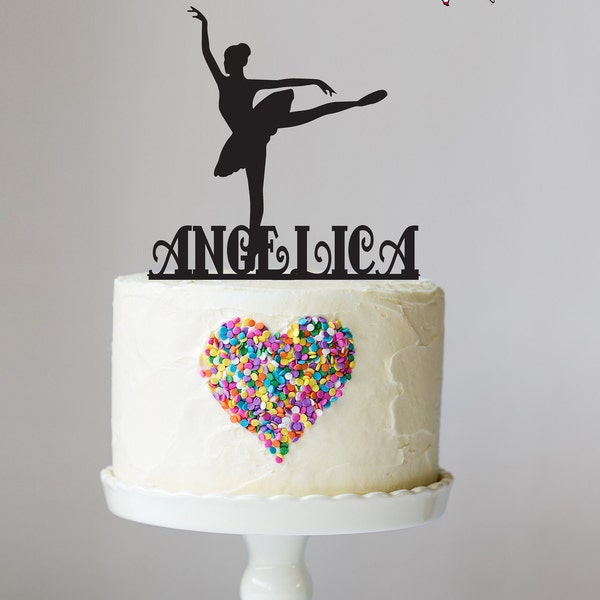 Ballerina Cake Topper - Etsy