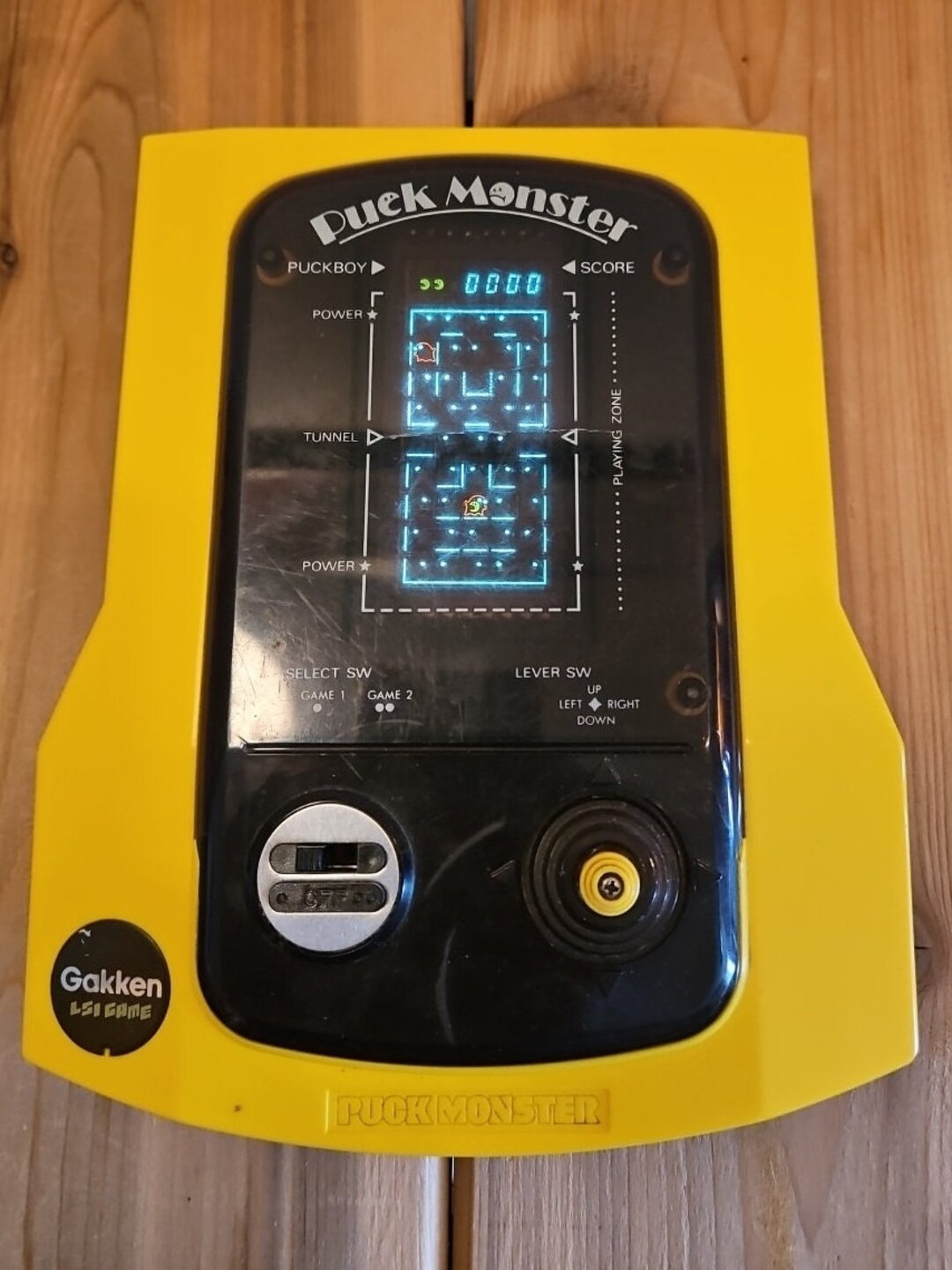 Puck Monster Game Gakken 1981 Review - Etsy