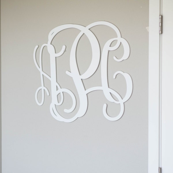 Painted Initials - Etsy