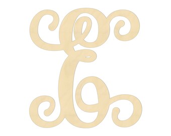 Monogram e | Etsy