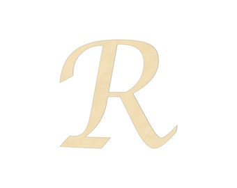 Monogram letter r | Etsy