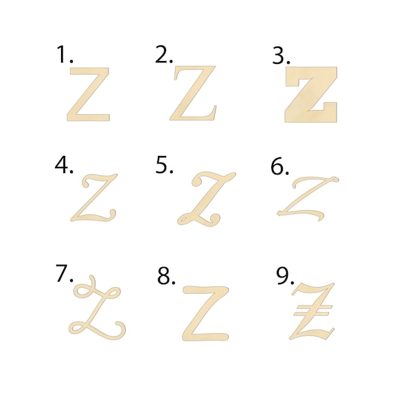 Wooden Letter - Etsy