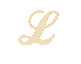 Wooden Letter L - Etsy