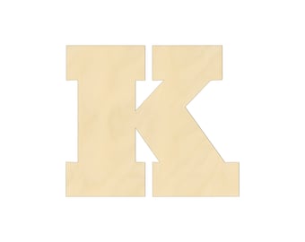2 34 Wooden Letter k Nursery Kids - Etsy