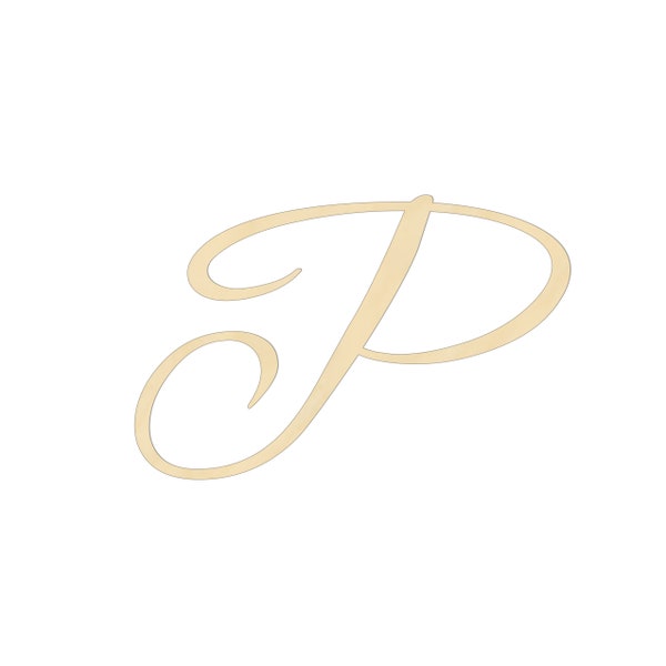 Wooden Letter P - Etsy