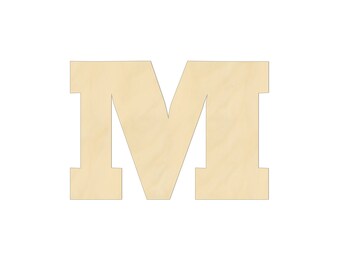 2 34 Wooden Letter m Nursery Kids - Etsy