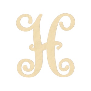 2 34 Wooden Letter h Nursery Kids - Etsy