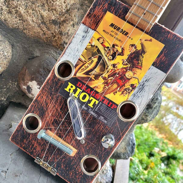 Cigar Box Guitar - Etsy