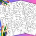 Israel Coloring Pages. Israel Flag, Israel Symbol, IDF Symbol ...