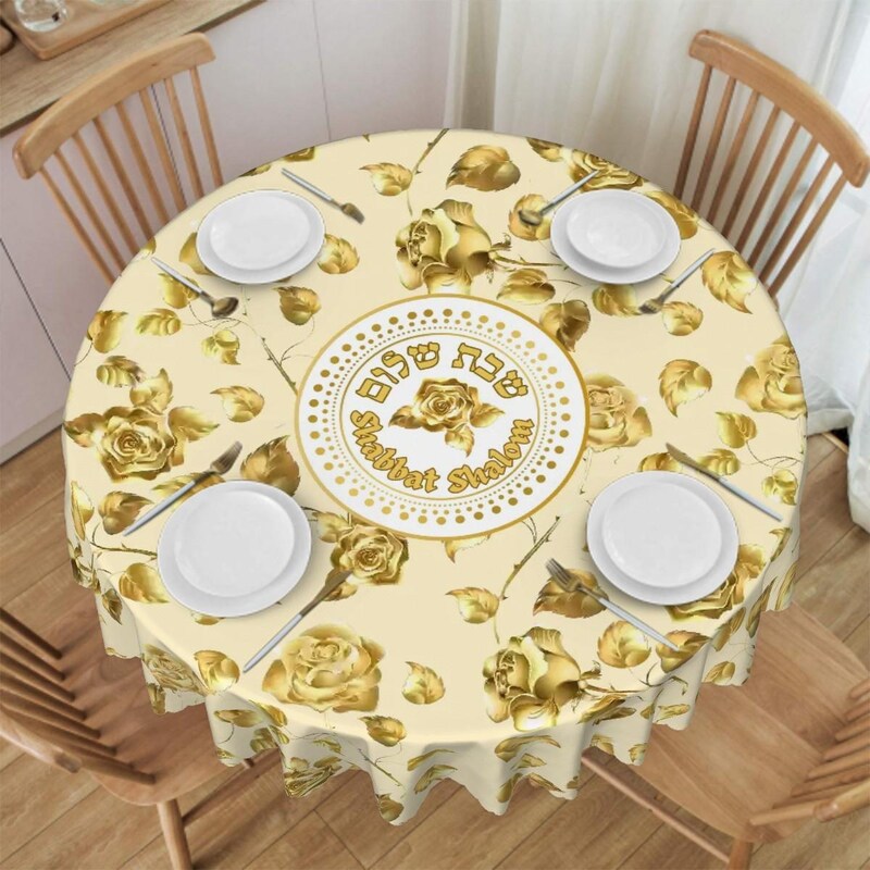 Shabbat Tablecloth - Etsy