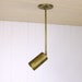 Post Pendant Ceiling Light Fixture Cylinder Mono Lamp Adjustable Swivel ...