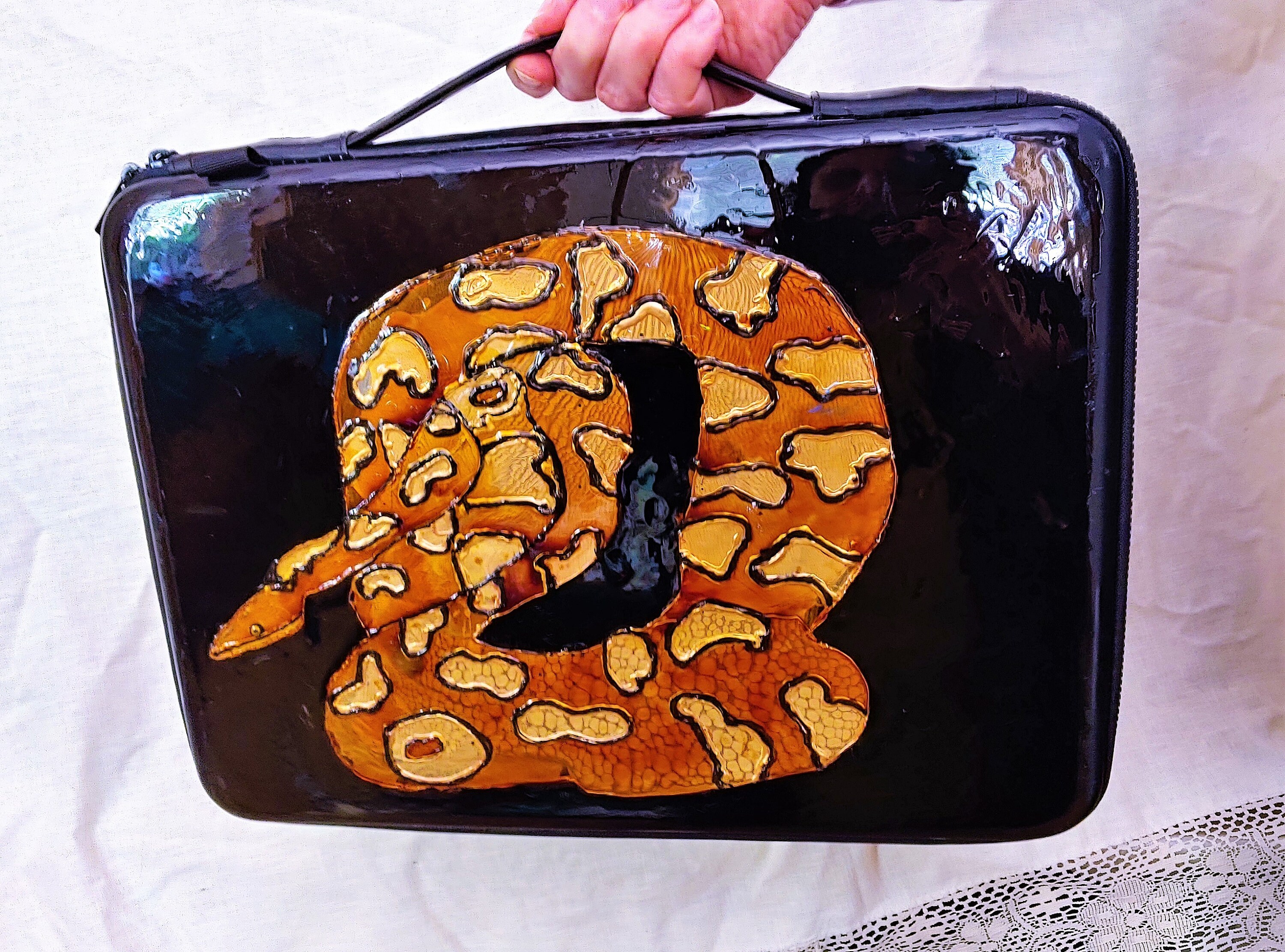 For Python Developers Python and Pandas17 Inch Laptop Bag Padded ...