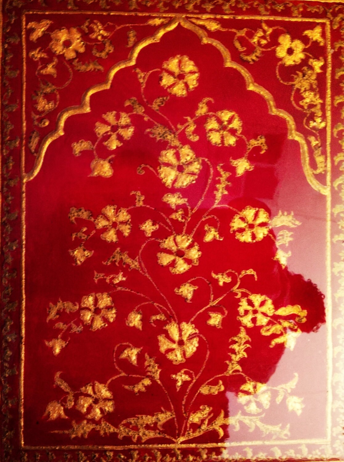 Exotic Indian Art With Mughal and Rajasthani Motif-lacquer Finish-oil ...