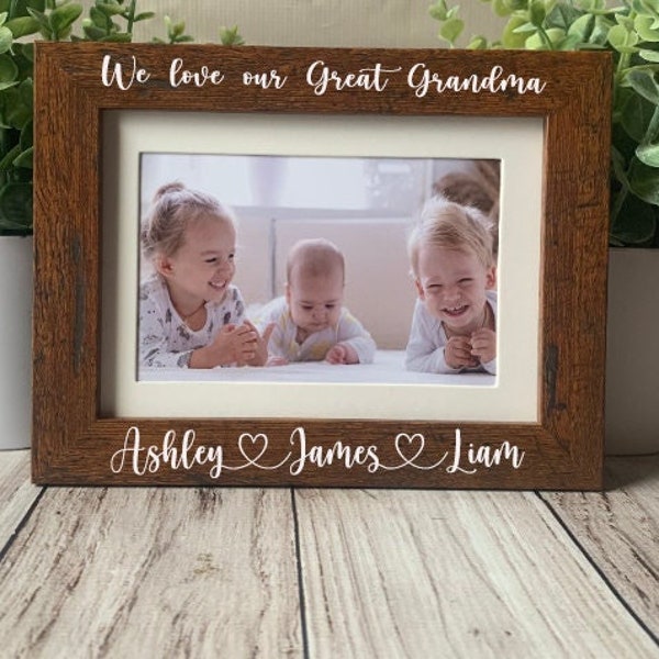 Great Grandma Frame - Etsy