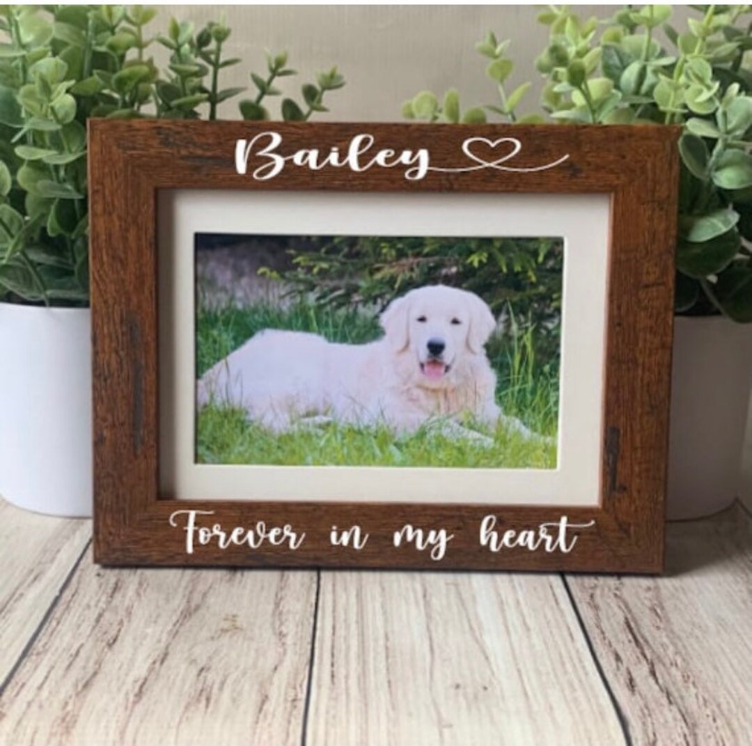 Pet Memorial, Personalized Pet Frame, Pet Loss Gift, Dog Loss Gift, Dog ...