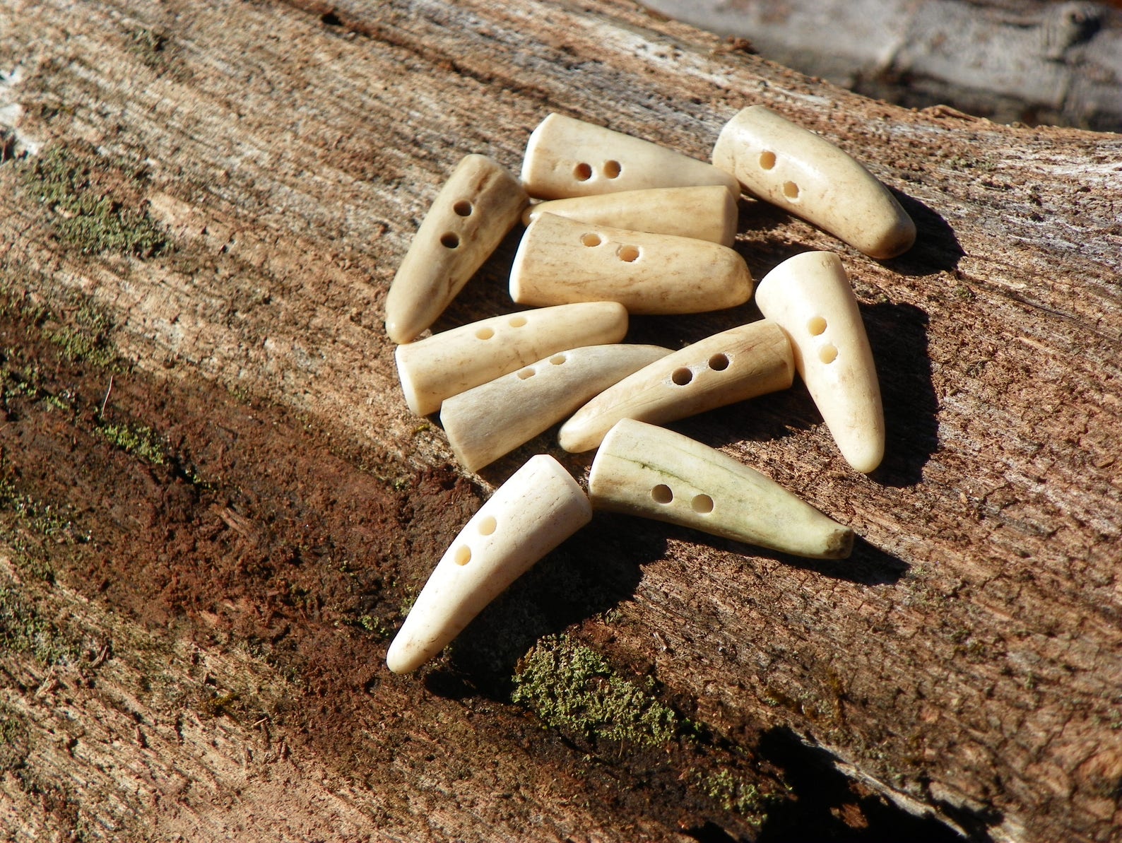 Antler Buttons 1 Ct. Made to Order Toggle Buttons 1 - Etsy