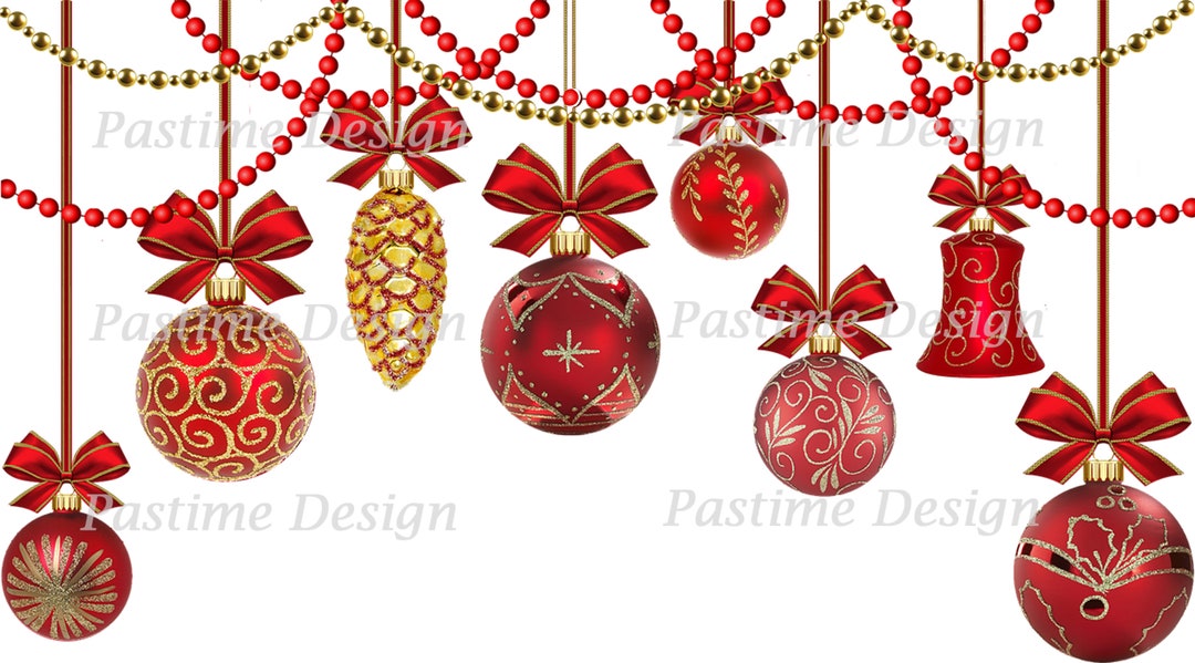 Gorgeous Christmas Baubles Download ,christmas Ornaments Clip Art ...