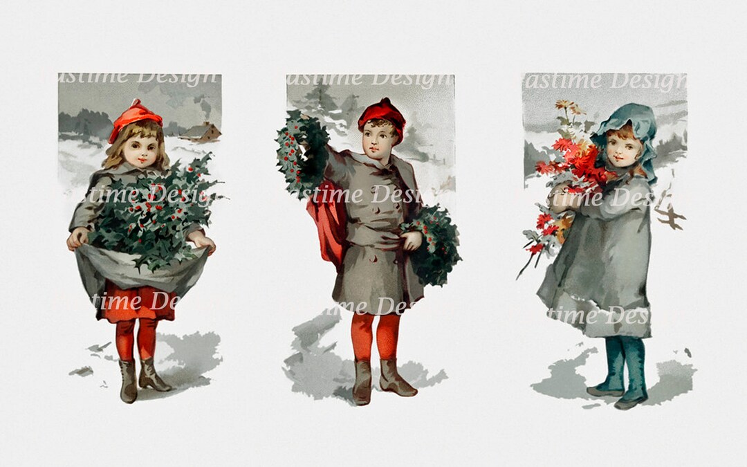 Vintage Edwardian Christmas,vintage Christmas Card,printable Christmas ...
