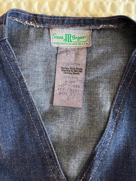 Sears JR Bazaar 70s Sears Roebuck Vintage 100% Cotton… - Gem