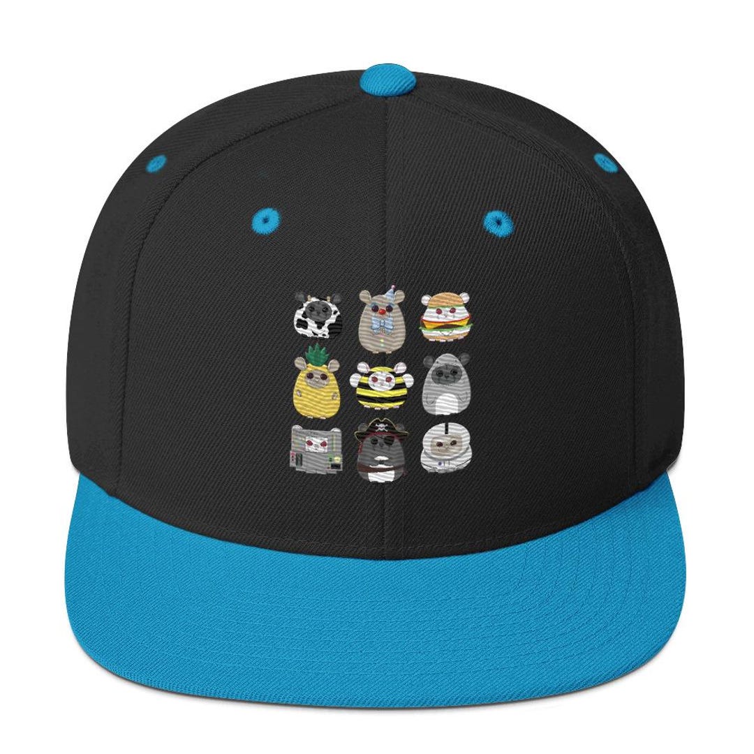 Cheeky Chins • Chinchilla • Fancy Dress • Snapback Hat - Etsy