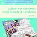 All You Need is Love Colouring Page Poster - Etsy