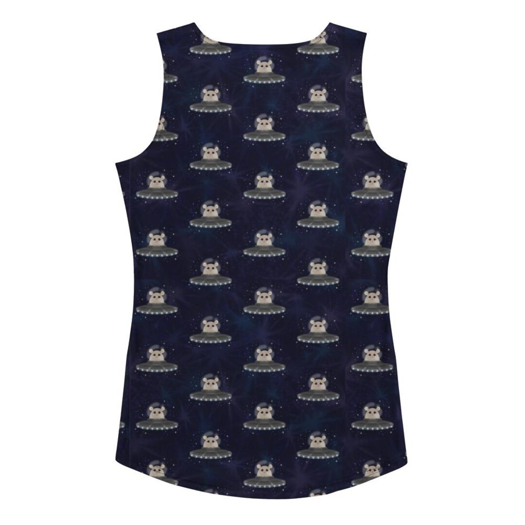 Cheeky Chins • Chinchilla • Space Chin • Fitted Tank Top - Etsy