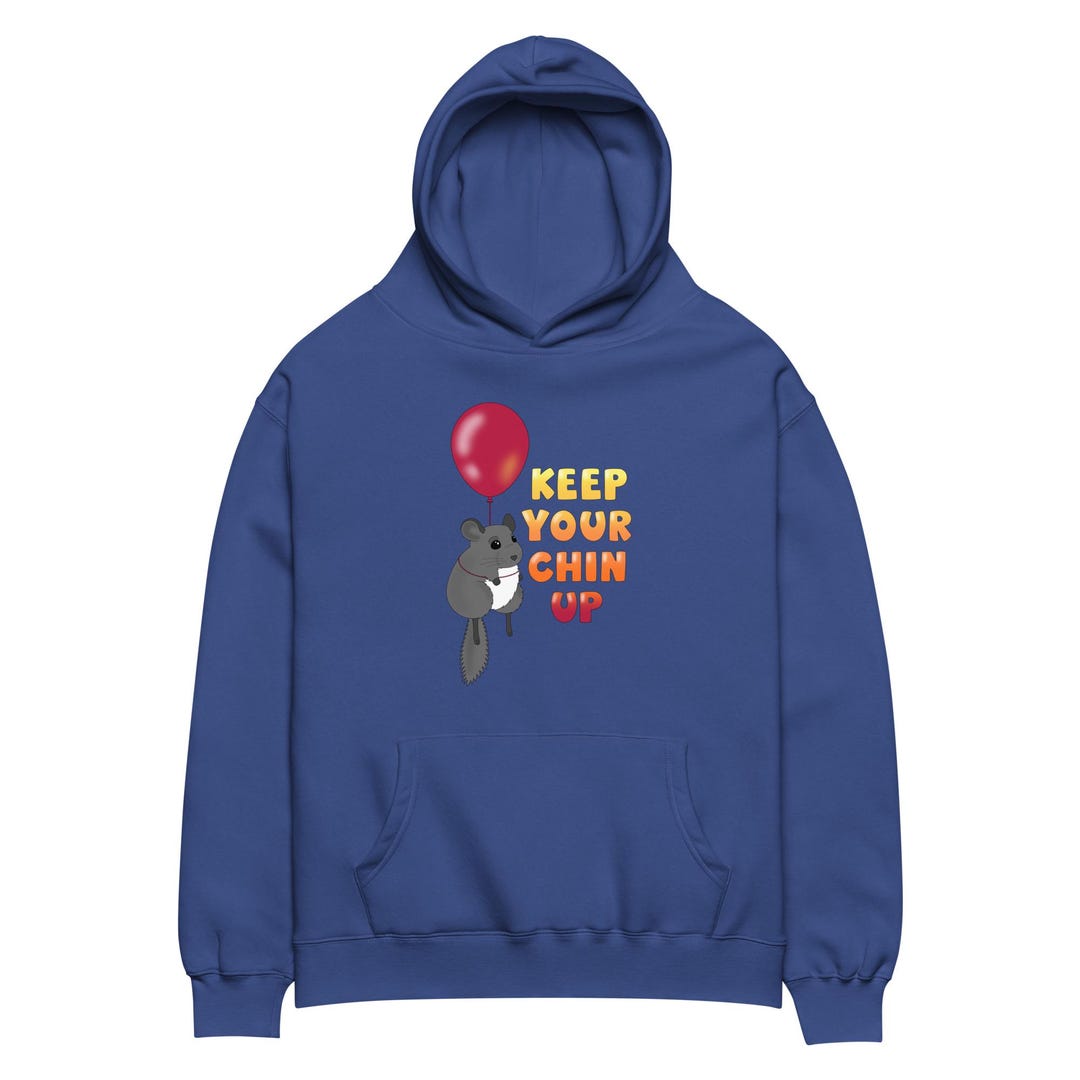 Cheeky Chins • Chinchilla • Chin up • Unisex Oversized Hoodie - Etsy