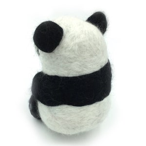 Cute Little Panda Needle Felt Wool Zoo Wild Animals - Etsy