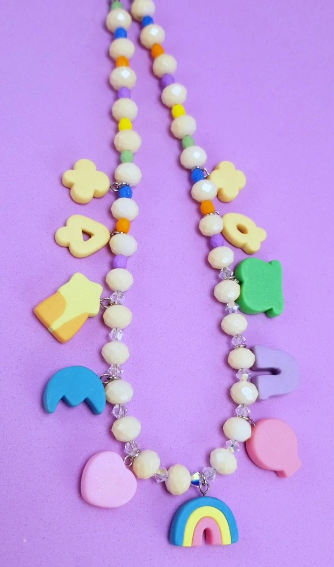 Lucky Charms Inspired Pastel Kawaii Necklace Choker - Etsy