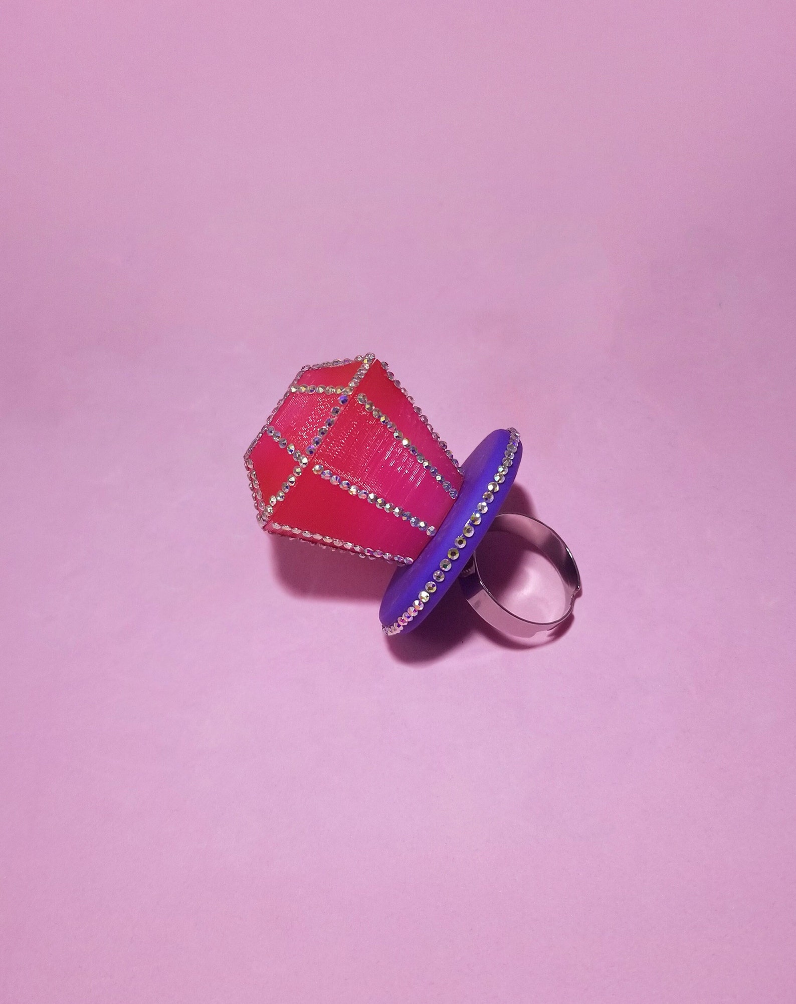 Ringpop Pop Candy Crystal Statement Cocktail Ring - Etsy