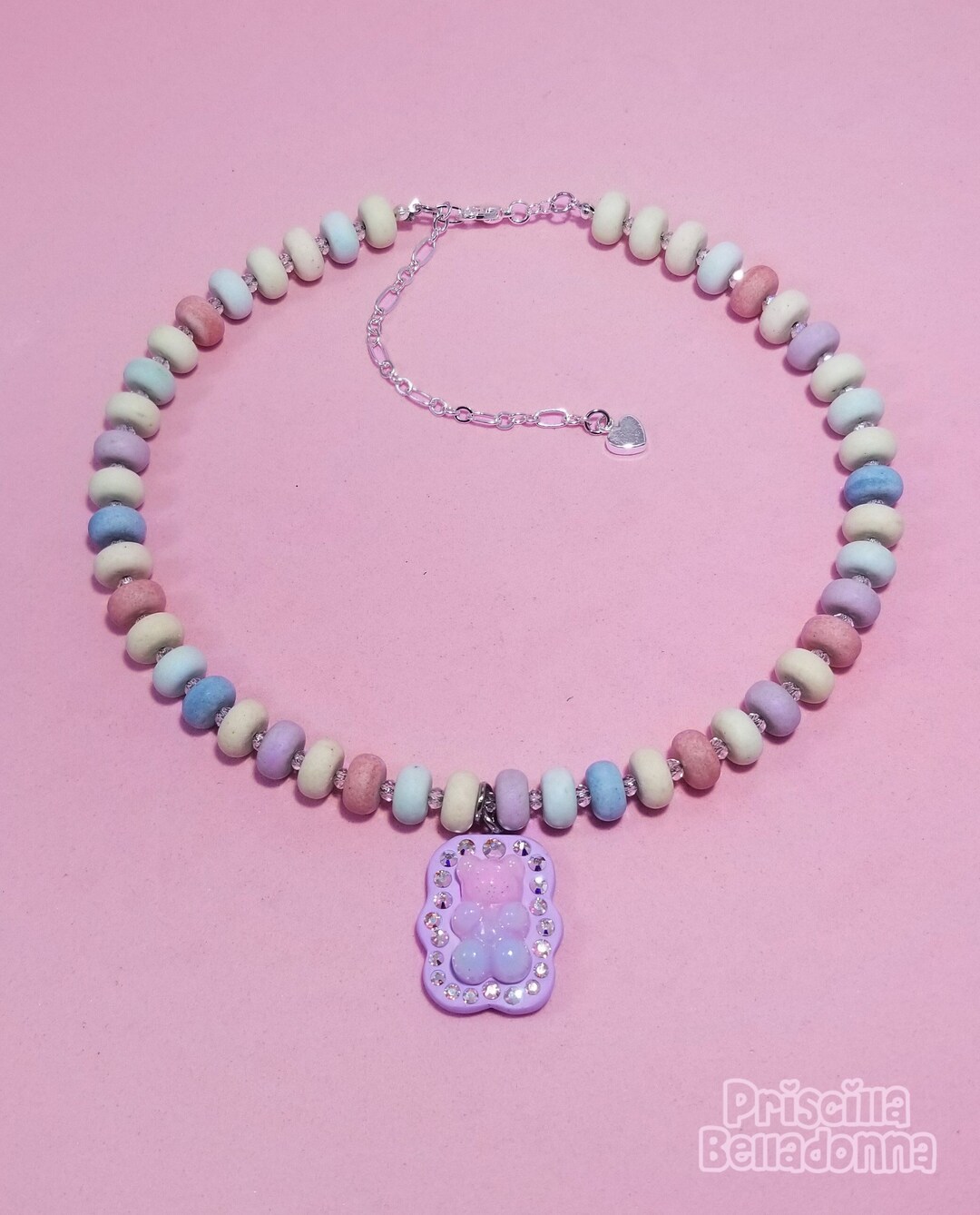 Gummy Bear Candy Pastel Kawaii Choker Necklace - Etsy
