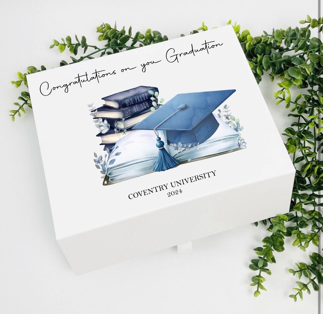 Luxury Personalised 'graduation' Keepsake Box, Congratulations on Your ...