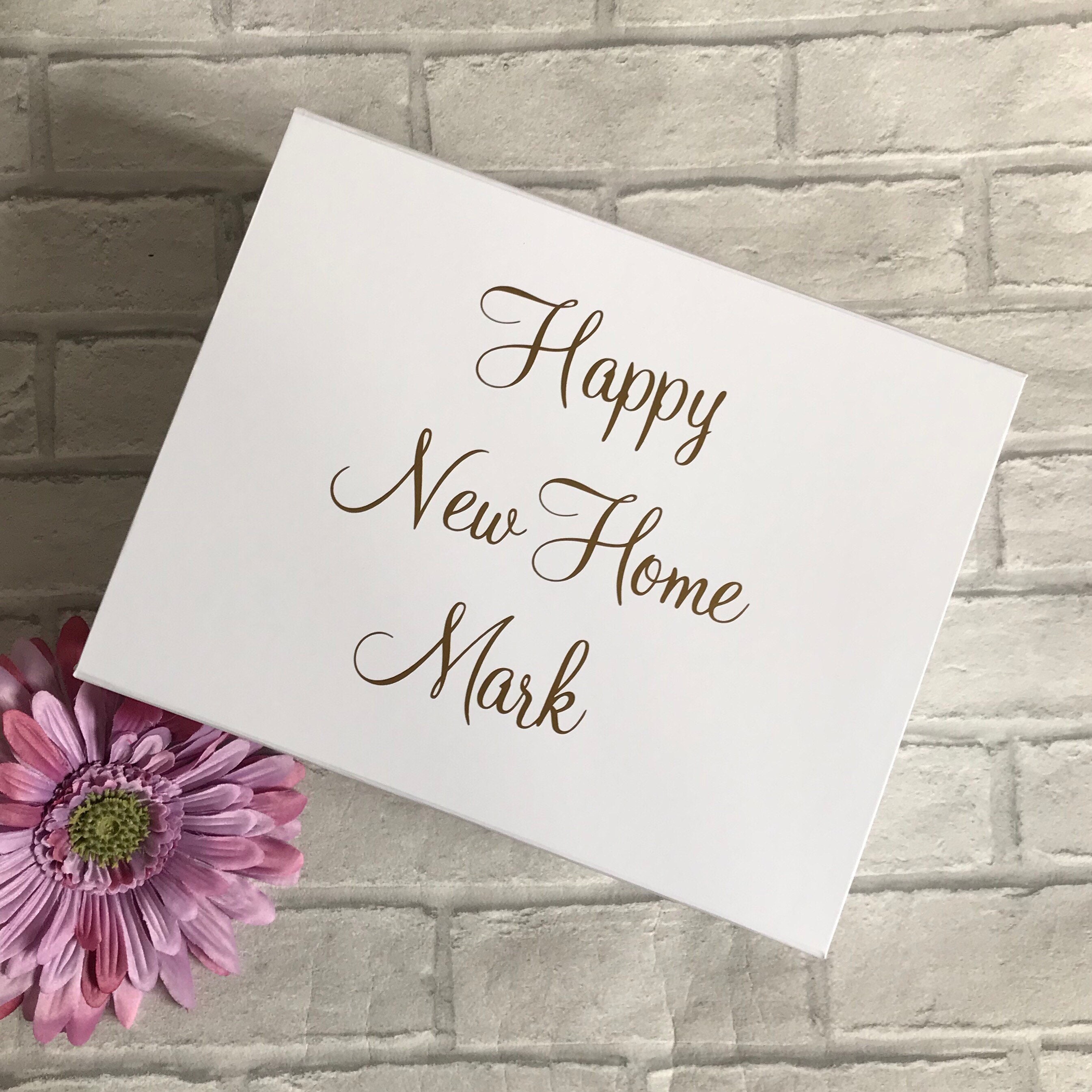 Personalised New Home Gift Box New Home Gift Box First Home - Etsy UK