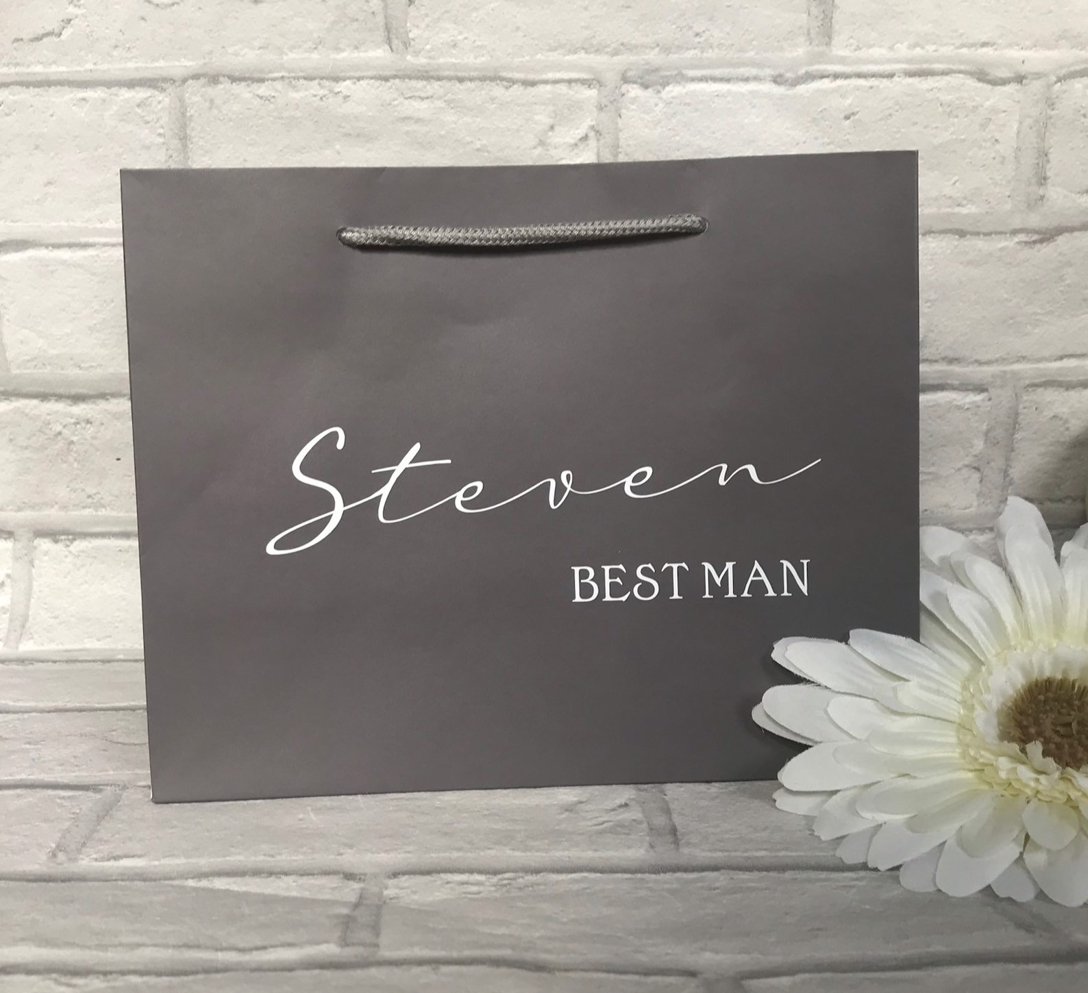 Personalised Groomsmen Gift Bag Best Man Gift Bag Groomsmen - Etsy UK