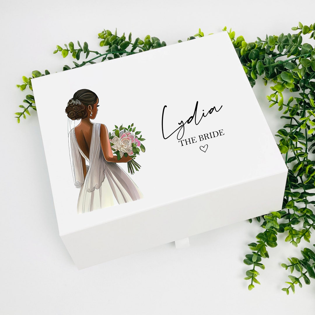 Bride Gift Box, Personalised Gift Box, Bride Gift, Bride to Be Gift Box ...