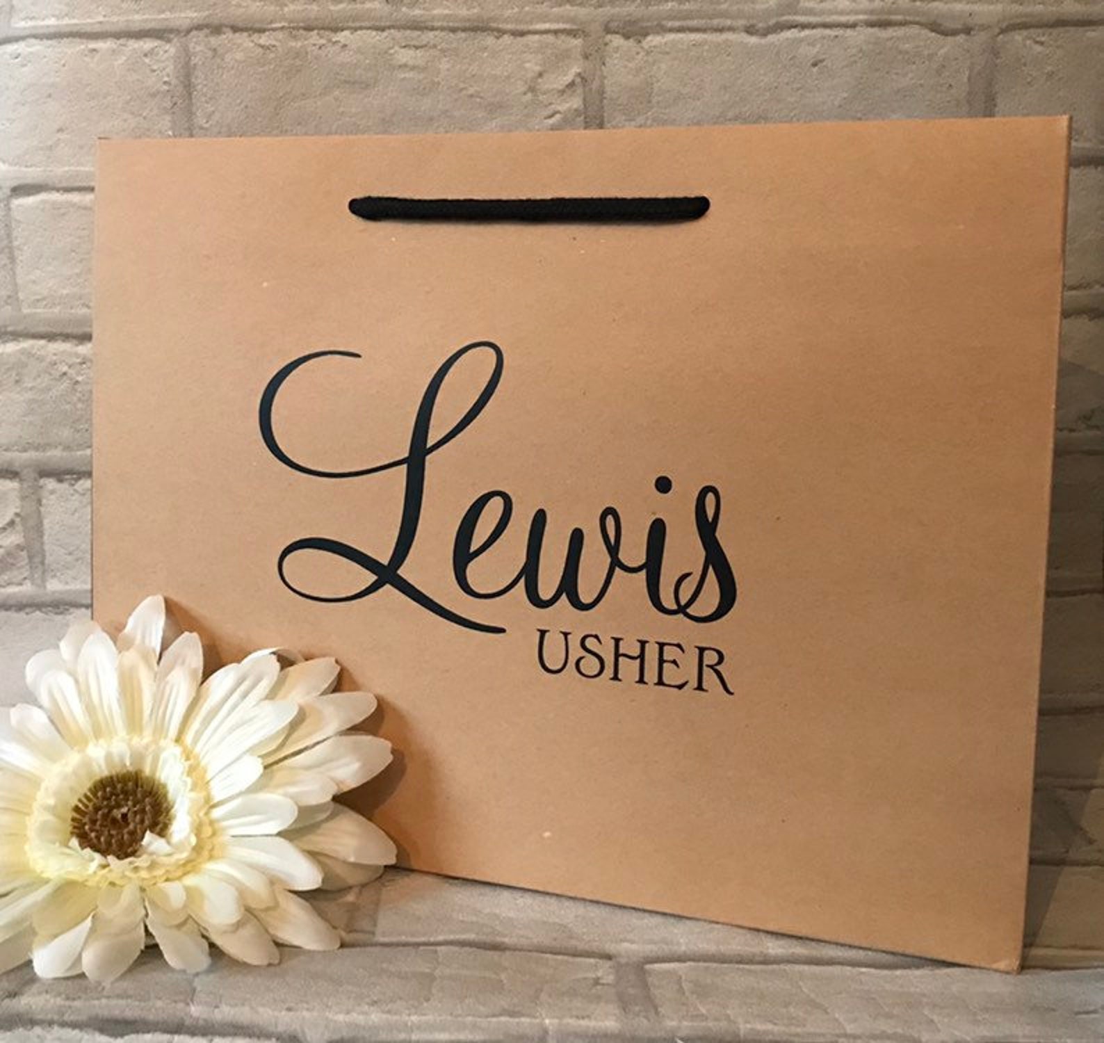 Personalised Groomsmen Gift Bag, Best Man Gift Bag, Groomsmen Gift ...