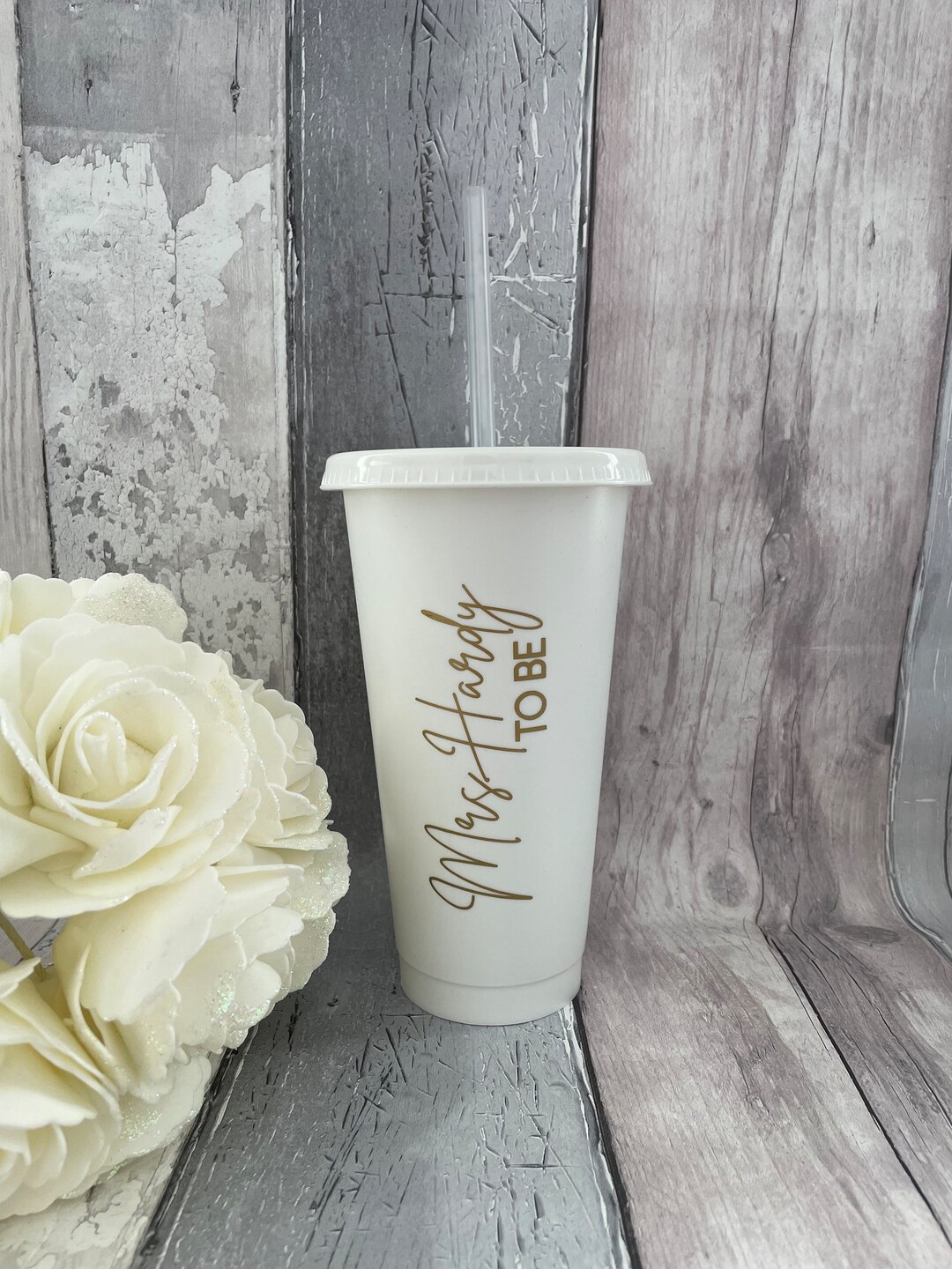 Personalised Reusable Miss to Mrs Cup, Mrs Cup to Be, Reusable Hen ...